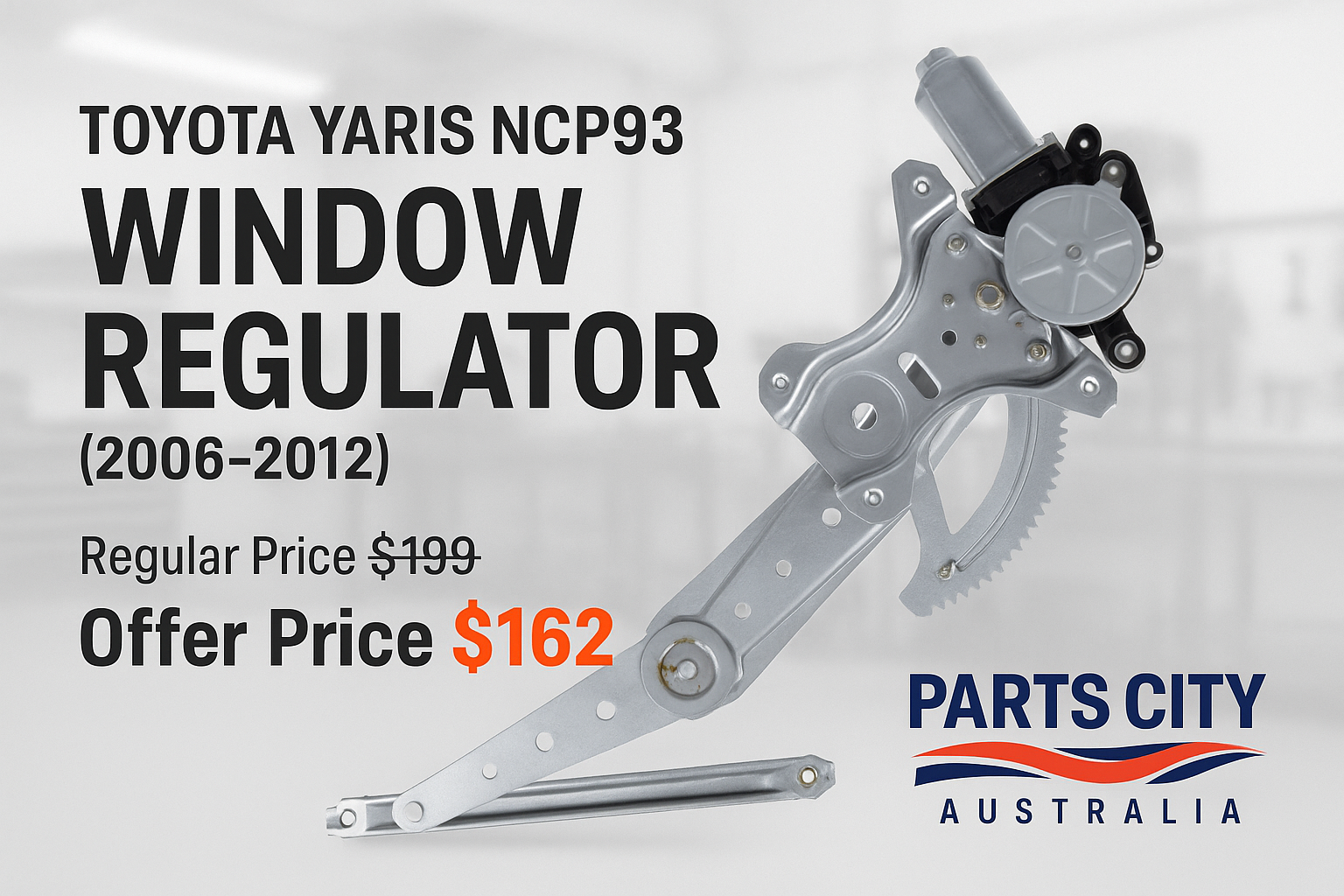 Buy Window Regulator For Toyota Yaris NCP93 2006-2012 Online | Parts ...